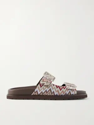 Missoni Clea Woven Sandals - Multi