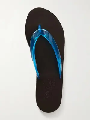 ANCIENT GREEK SANDALS Saionara Jelly Flip Flops - Blue
