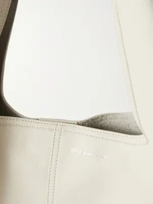 AMI Paris Etienne Leather Shoulder Bag