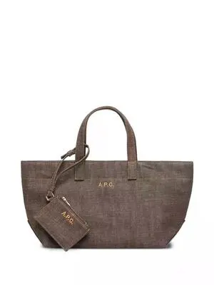 A.p.c. Small Drummer Tote Bag - Brown