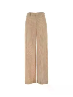 PT TORINO Wide-leg Corduroy Trousers - Neutrals