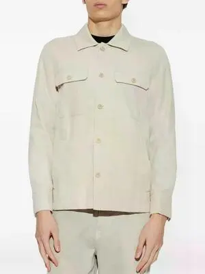 Eleventy Patch Pocket Shirt