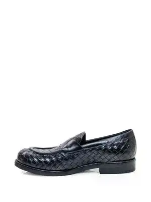 DUCANERO Woven Leather Loafers