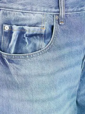 7 For All Mankind Wide Leg Denim Shorts