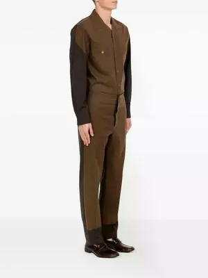 MAISON MARGIELA Colour-block Tailored Trousers