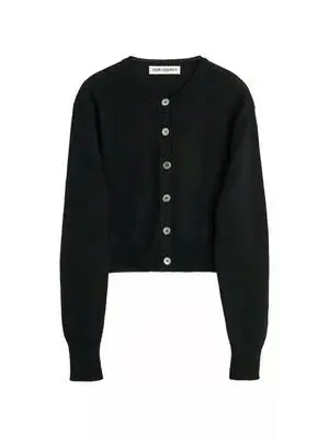 Our Legacy Cropped Buttoned Cardigan - Black