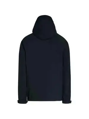 ALPHA TAURI Hooded Jacket With Button Fastening