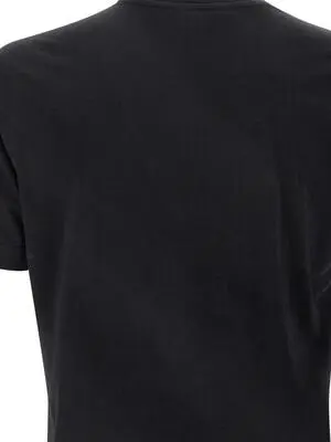 DIKTAT Supima Crewneck Cotton T-shirt - Black