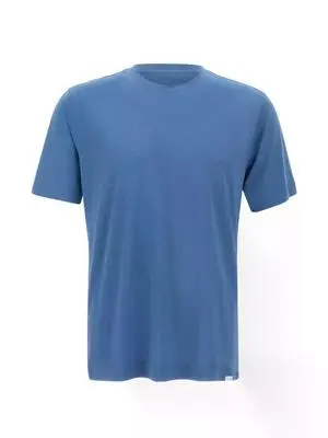 DIKTAT Crewneck Cotton T-shirt - Blue