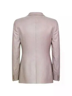 Tagliatore Double-breasted Peak-lapel Blazer - Neutrals