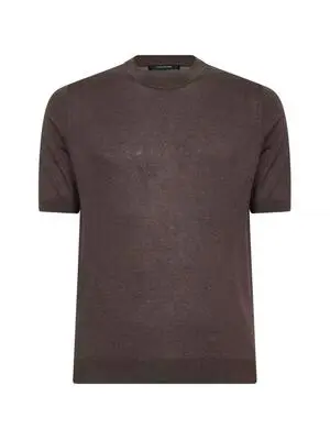Tagliatore Short-sleeve T-shirt - Brown
