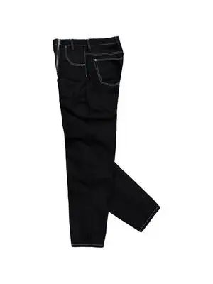 GMBH Cyrus Double-zip Wide-leg Jeans