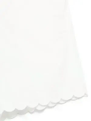 LOW CLASSIC Scalloped Hem Shorts