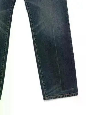 NAMACHEKO Patch Detail Jeans - Blue