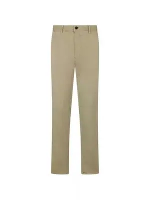 SLOWEAR Embroidered Trousers - Neutrals
