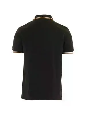 Fred Perry Trim-striped Polo - Black
