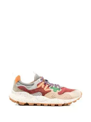 FLOWER MOUNTAIN FLOWER MOUNTAIN Yamano 3 Panelled Design Sneakers Red