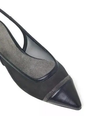 Peserico Pointed-toe Ballet Flats
