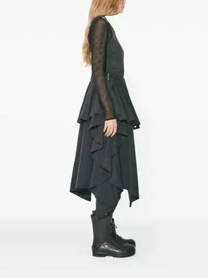 Beautiful People Flared Asymmetric Skirt
