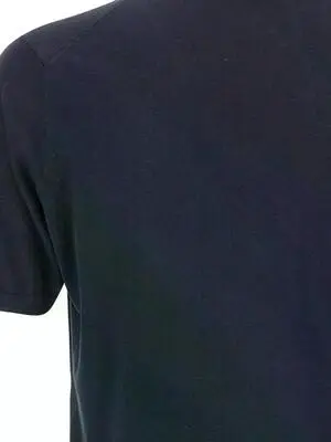 KANGRA Short Sleeve Ribbed Crewneck Sweater