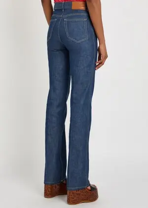Chloé High-rise Straight-leg Jeans