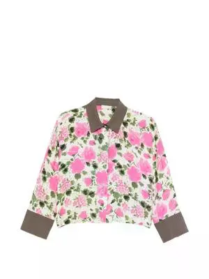 Liu Jo Floral Print Button Shirt