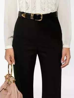 Chloé Virgin Wool Tailored Trousers