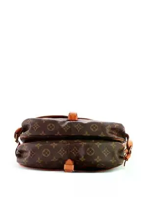 LOUIS VUITTON Saumur 30 Crossbody Bag Monogram Canvas - Brown