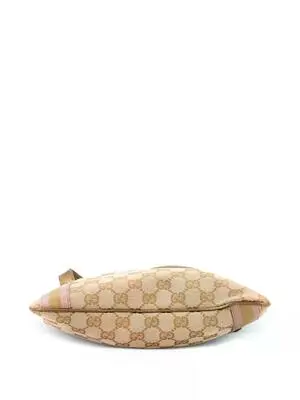 Gucci Gg Canvas Messenger Bag - Gold