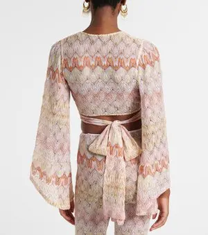 Missoni Lame Cropped Top