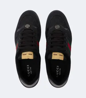 Gucci Screener Gg Canvas Sneakers - Black