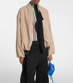 Loewe Logo Blouson Jacket - Beige