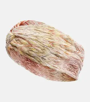 Missoni Zigzag Lame Headband - Multicoloured