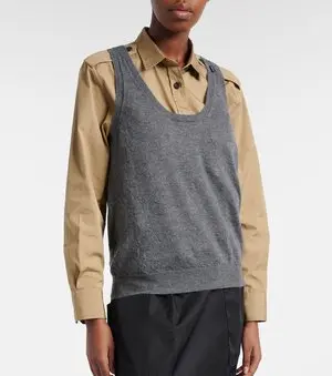 Prada Cashmere Sweater Vest