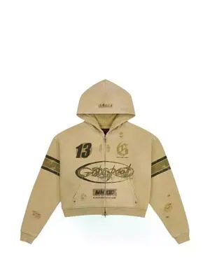 GODSPEED Zip Hooded Sweatshirt - Neutrals