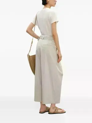 LESS Wide-leg Cropped Trousers