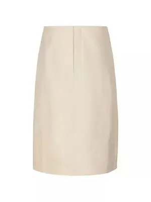 LESS Sequin-embellished A-line Skirt - Neutrals