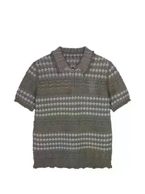 JNBY Patterned Knit Top - Brown