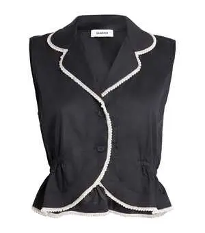 Sandro Studded Vests For Women