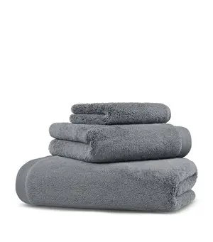 HAMAM Organic Cotton Olympia Bath Towel - Grey