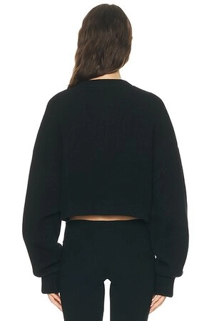TOTEME Cropped Cardigan - Black