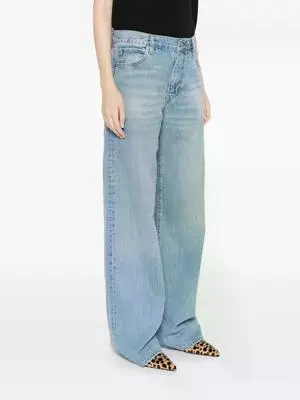 FRAME Off Duty Stroll Denim Straight Jeans