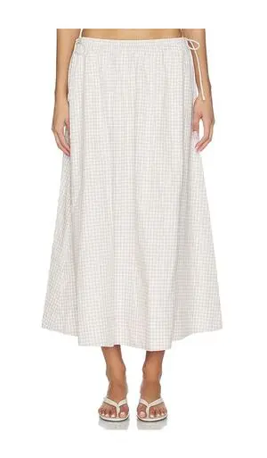 ELODIE THE LABEL Vionnet Skirt - Taupe