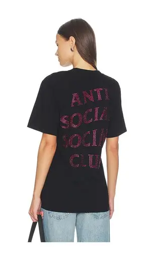 ANTI SOCIAL SOCIAL CLUB Rhinestone Mind Games T-shirt