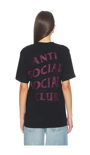 ANTI SOCIAL SOCIAL CLUB Rhinestone Mind Games T-shirt
