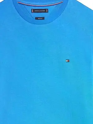 Tommy Hilfiger Logo-detail T-shirt - Blue