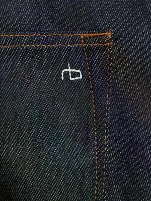 Rag & Bone Straight-leg Denim Jeans - Blue