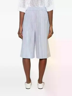 BELLEROSE Striped Button-up Shorts