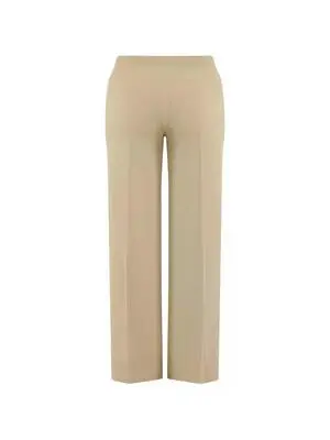 CIRCUS HOTEL Elasticated Waistband Trousers - Neutrals