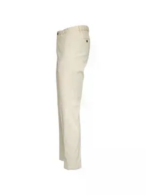 BRIGLIA 1949 Elasticated-waist Oxford Cotton Trousers